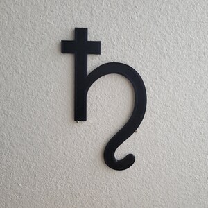 Saturn Wall Art | Planet Symbol Wall Art | Astrological Symbol ...