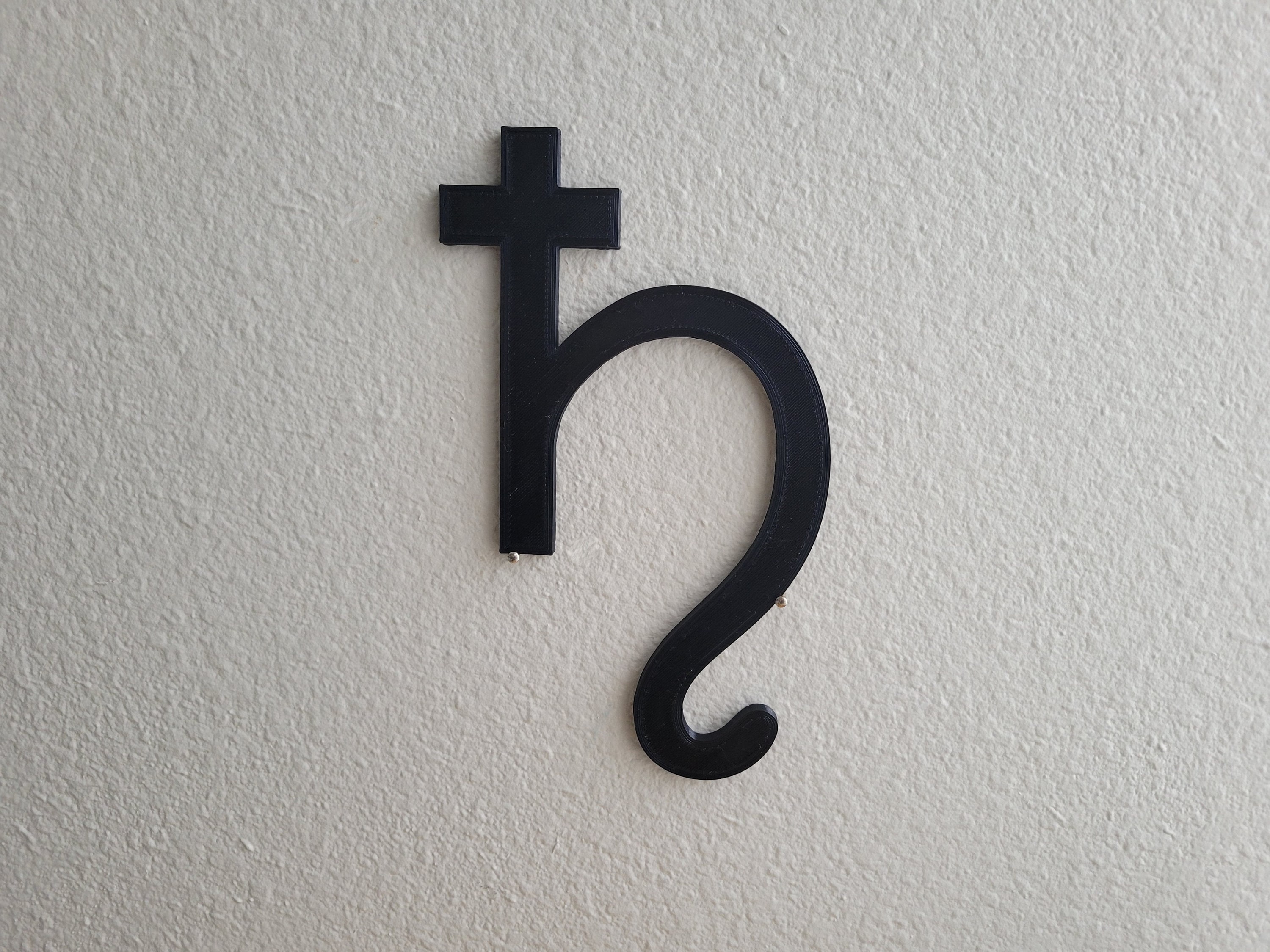 Saturn Wall Art Planet Symbol Wall Art Astrological Symbol | Etsy