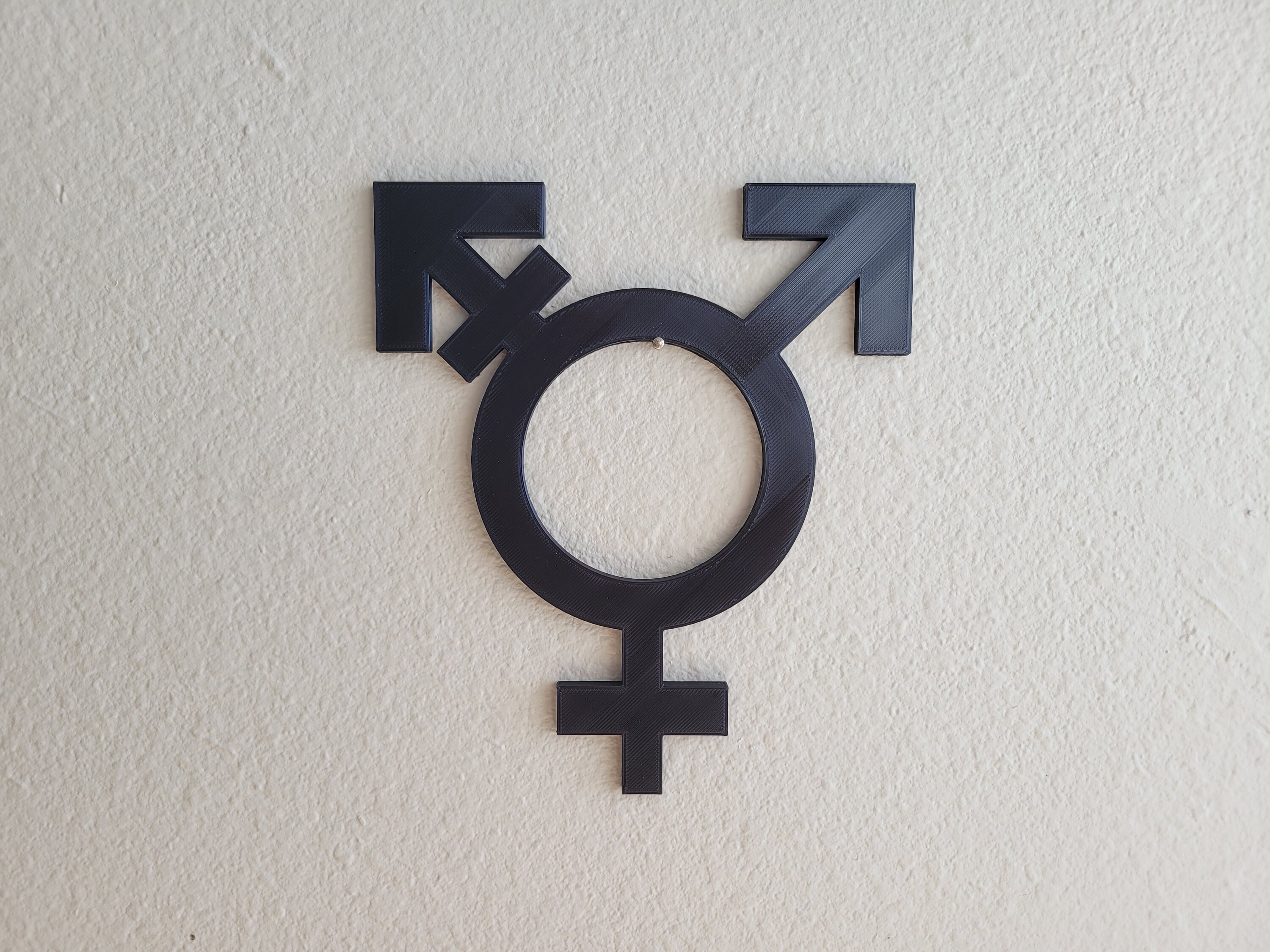 Transgender Sign Wall Art Trans Wall Decor Trans Gender - Etsy