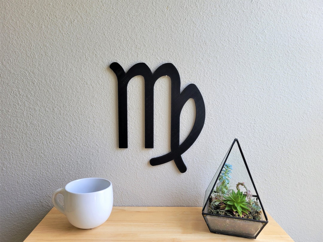 Virgo Wall Art | Virgo Sign | Zodiac Sign | Horoscope Art | Zodiac ...