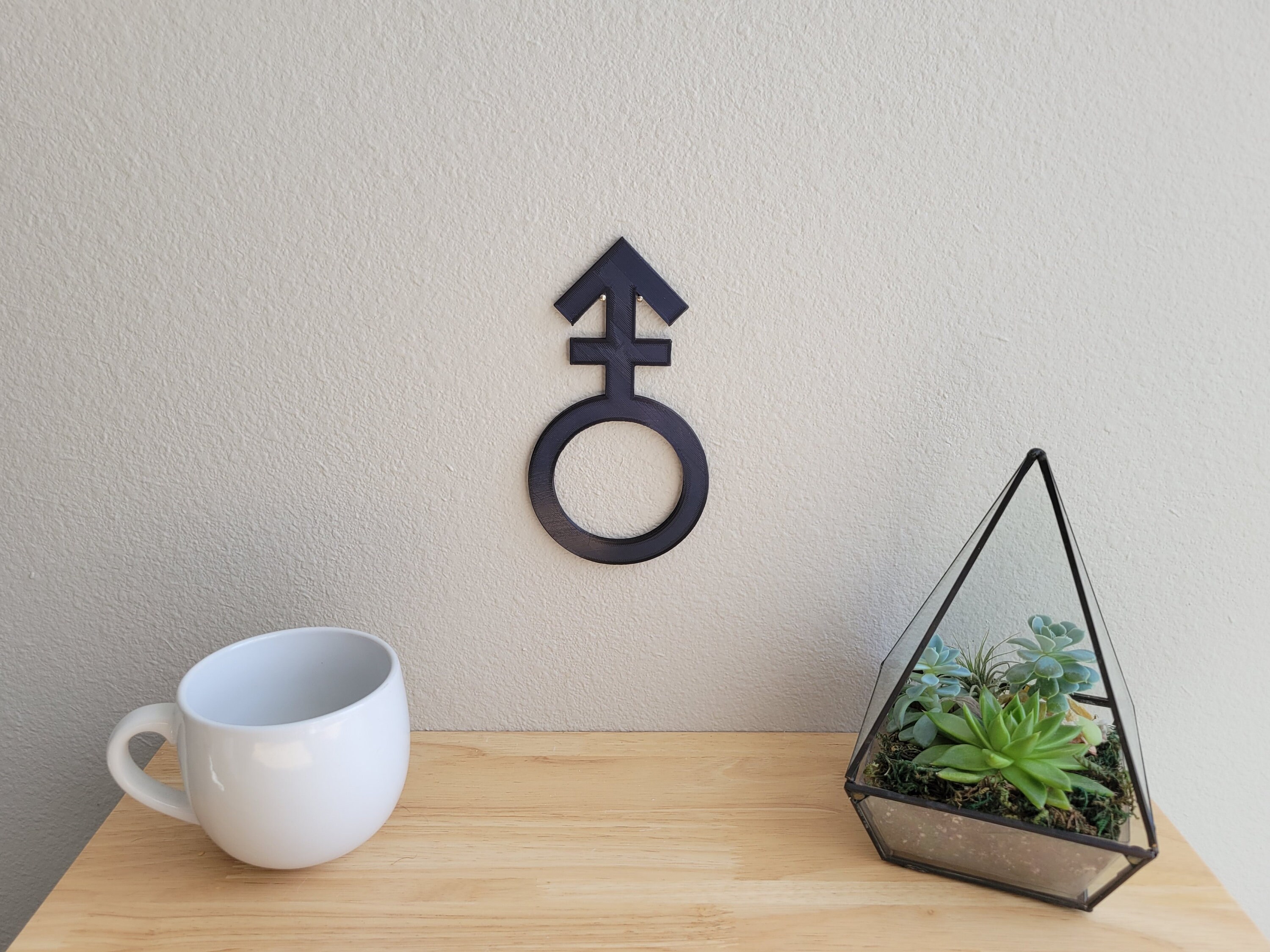 Androgynous Sign Wall Art Androgynous Wall Decor - Etsy UK