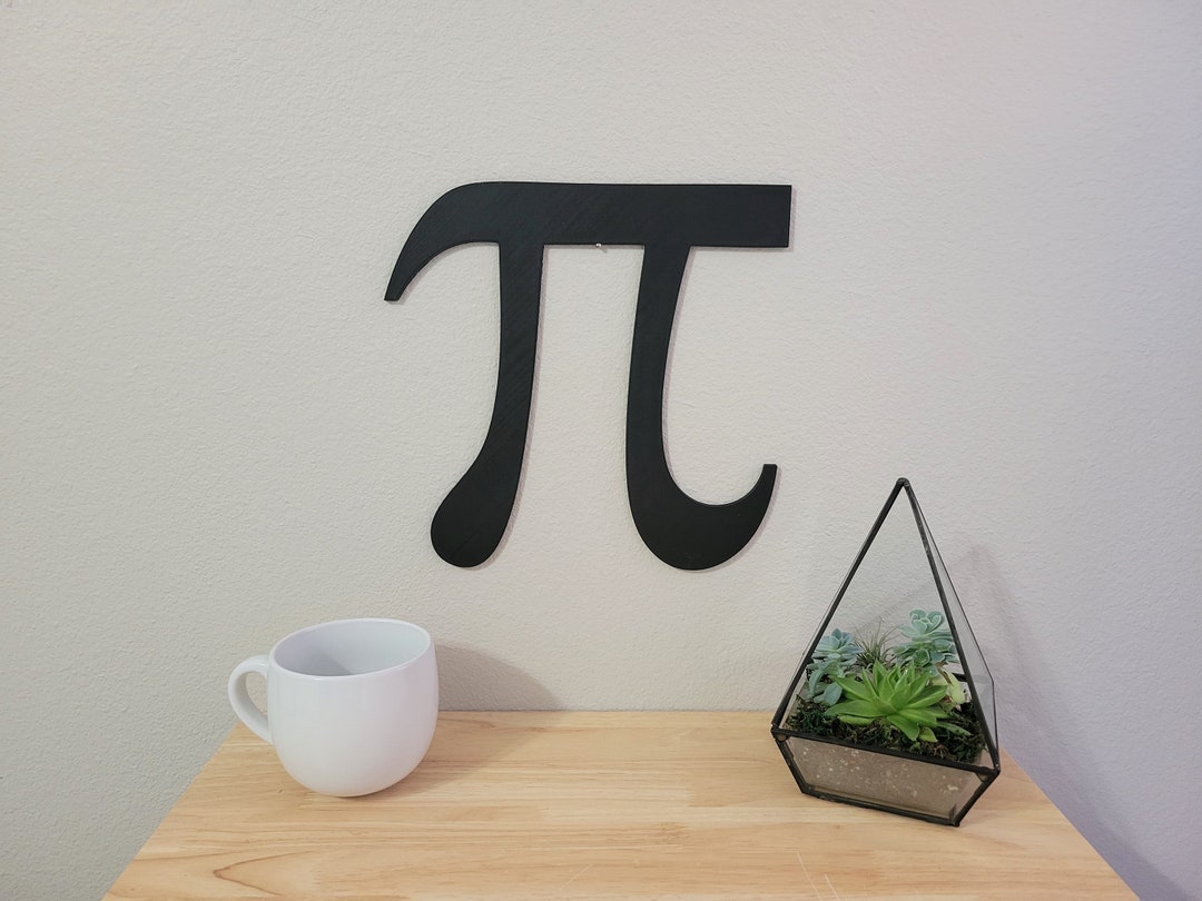 PI Wall Art | PI Wall Decor | PI Symbol Art | Pi Symbol Wall Art | Pi ...