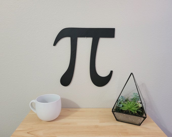 PI Wall Art PI Wall Decor PI Symbol Art Pi Symbol Wall Art Pi Symbol ...