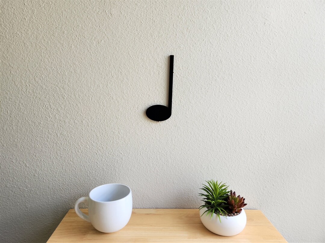 Quarter Note Decor | Crochet Note Wall Art | Quaver | Musical Notes ...