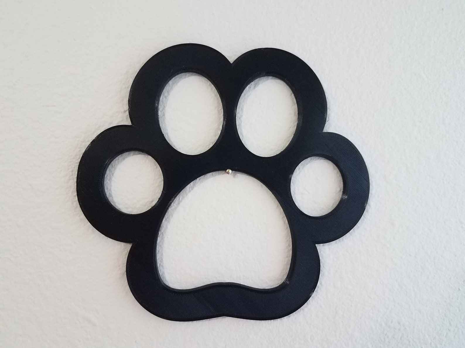 Paw Print Decor Paw Print Wall Art Paw Print Art Dog Paw - Etsy