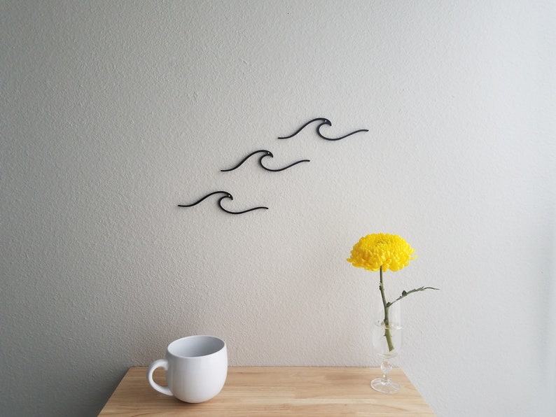 Wave Wall Decor Ocean Wave Decor Ocean Wall Art Nautical - Etsy