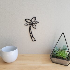 Palm Tree Wall Decor | Palm Tree Wall Art | Ocean Decor | Ocean Wall ...