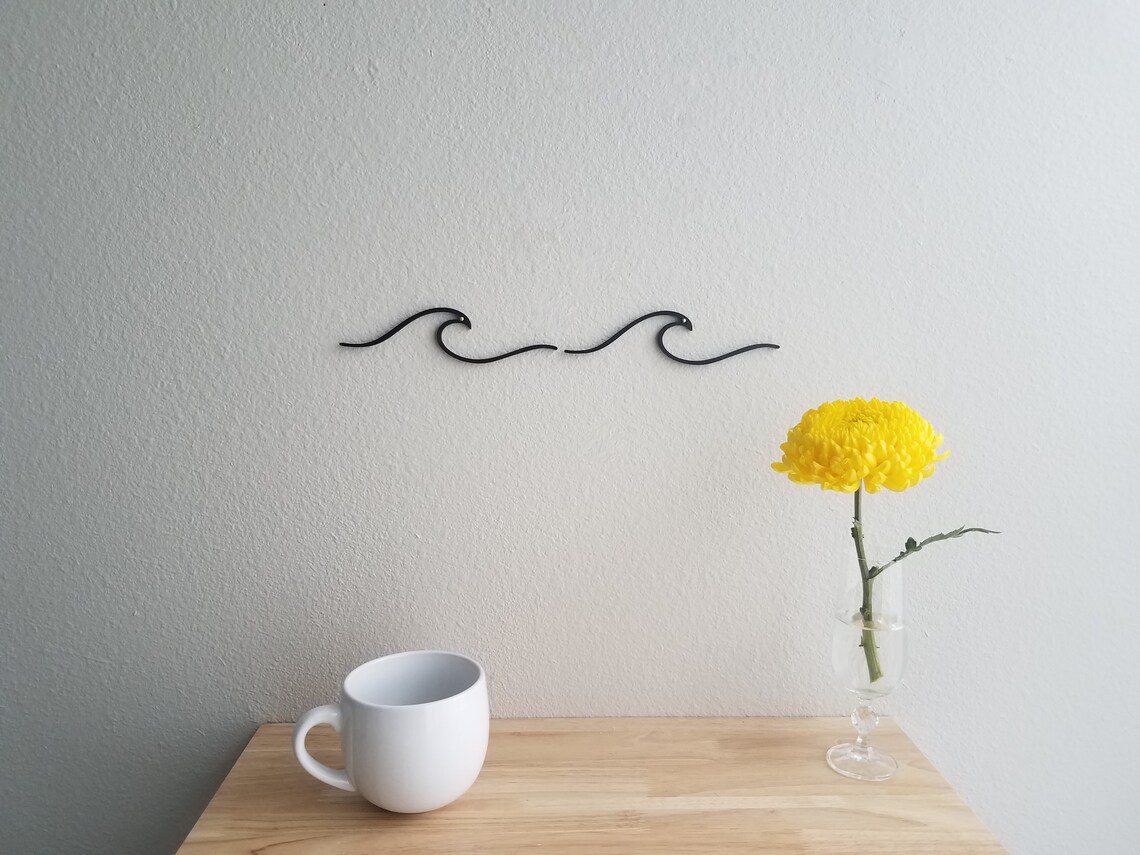 Wave Wall Decor Ocean Wave Decor Ocean Wall Art Nautical | Etsy