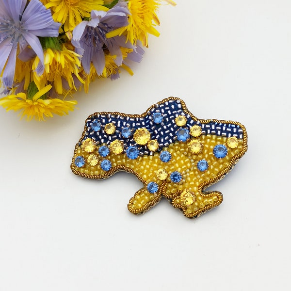 Embroidered Map - Etsy