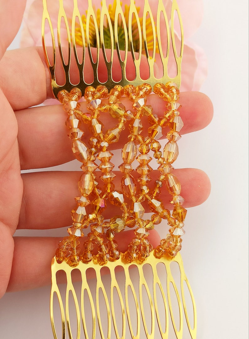 Elastic Hair Comb Hair Accessories Women's Clips Double Hair Combs for ...