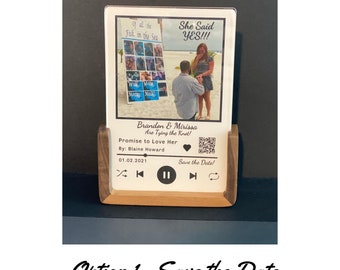 Qr Code Picture Frame - Etsy