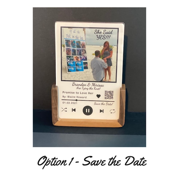 Qr Code Picture Frame - Etsy