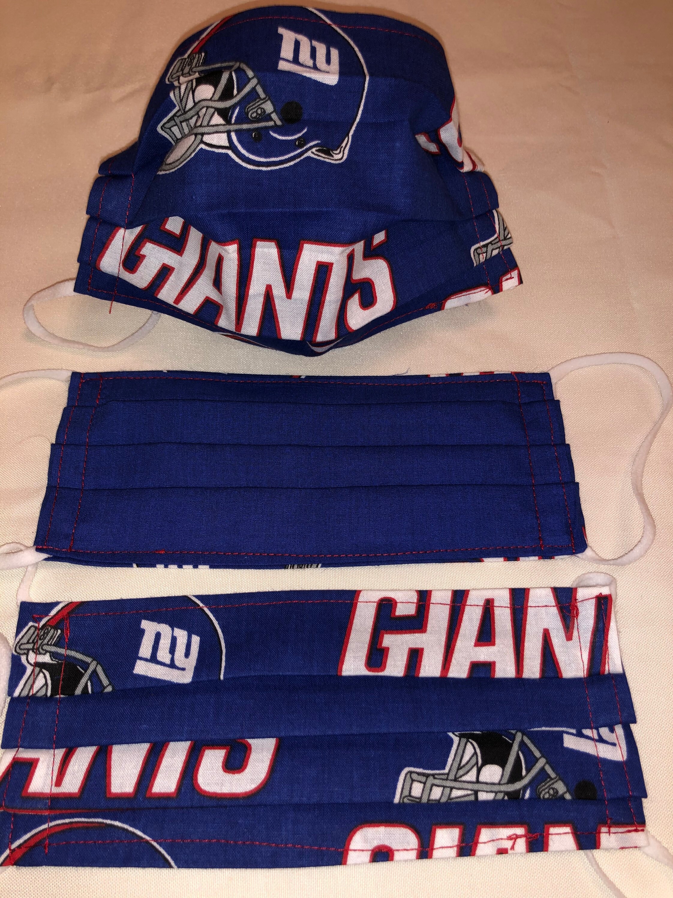 Face Masks NFL Football Teams 100% Cotton Two Layers | Etsy