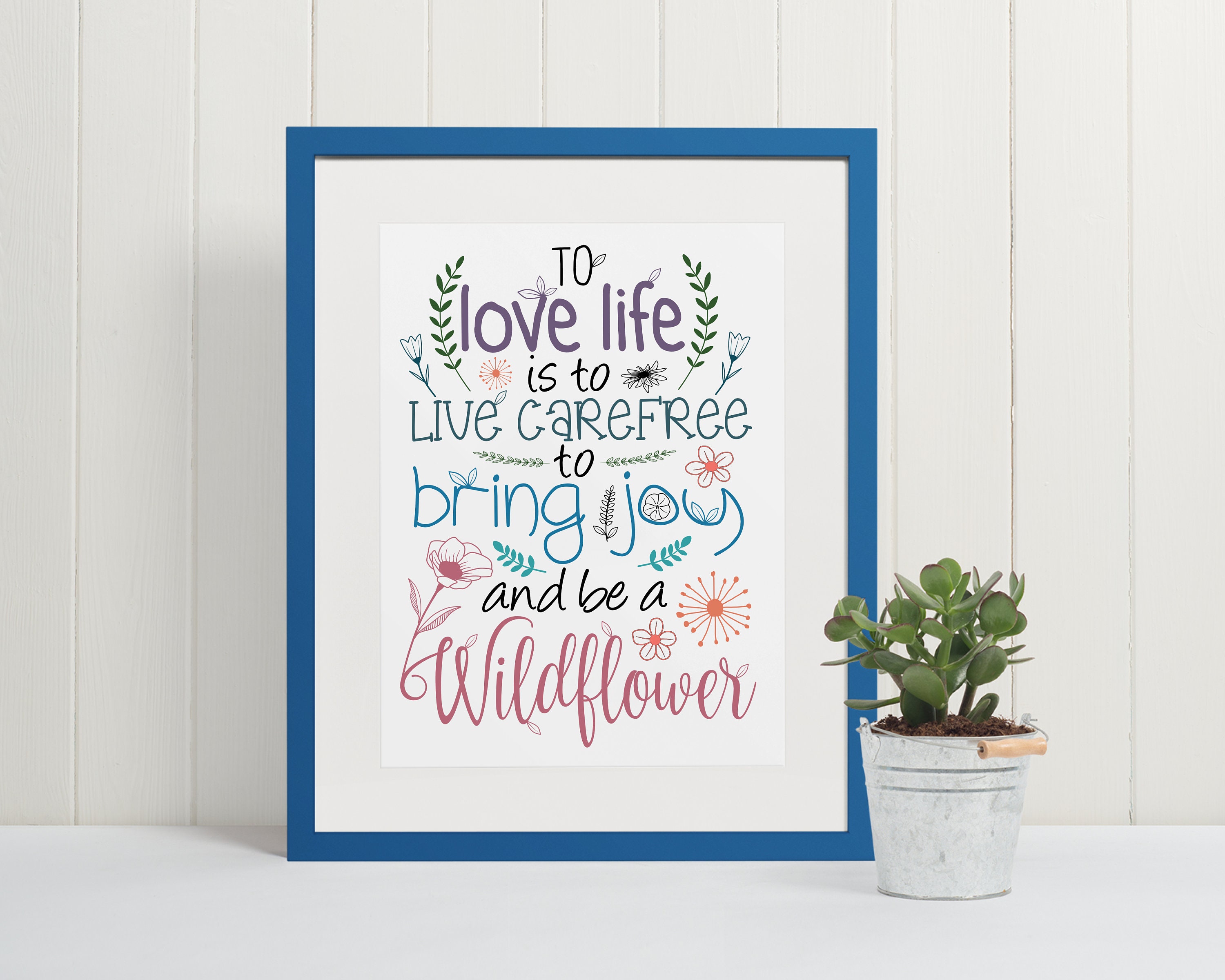 To Love Life Svg Mental Health Svg Joy Svg Boho Svg - Etsy