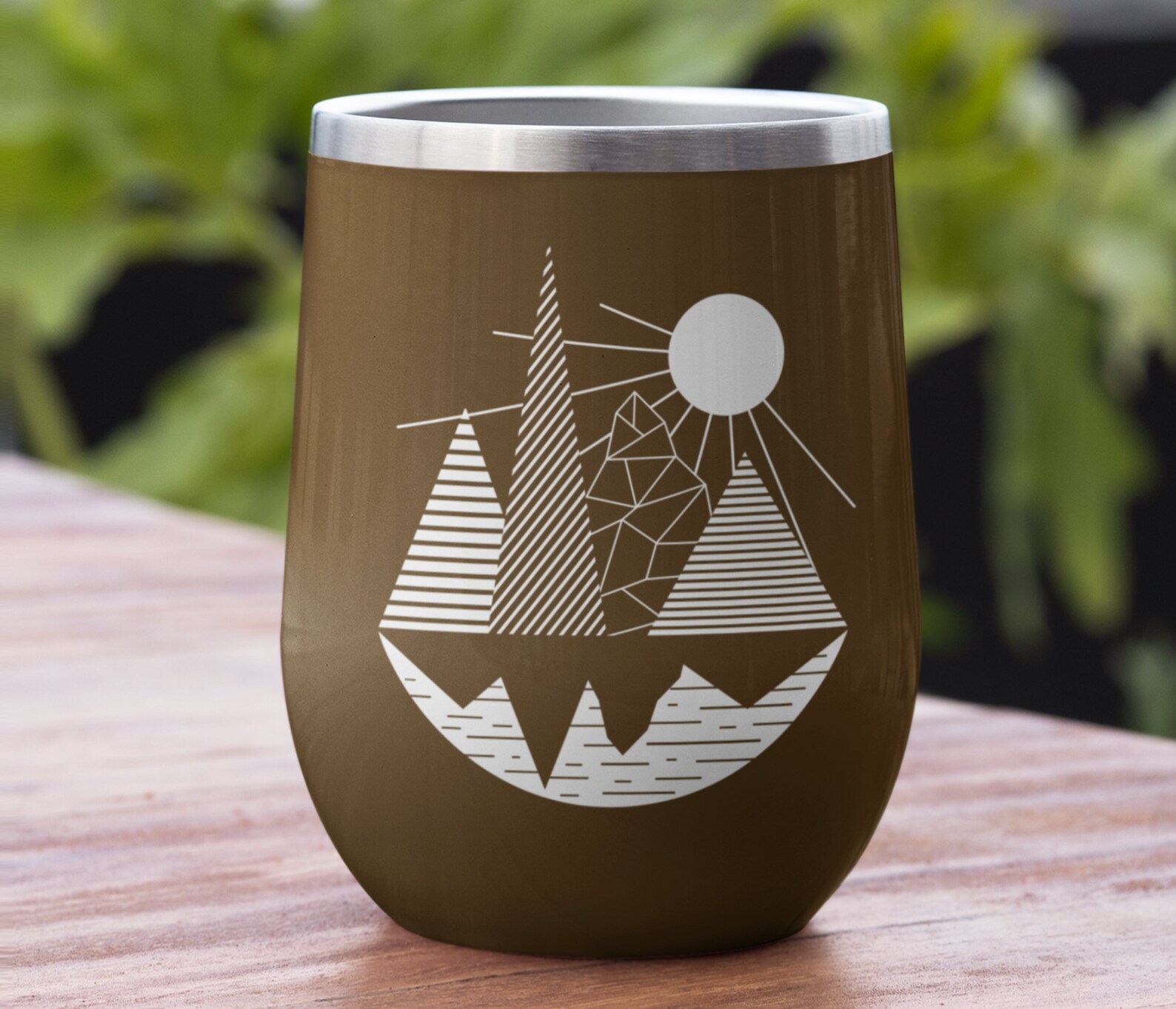 Geometric Mountain Svg Bundle, Mountains Svg, Mountain Scene Svg ...