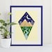 Geometric Mountain Svg Bundle, Mountains Svg, Mountain Scene Svg ...