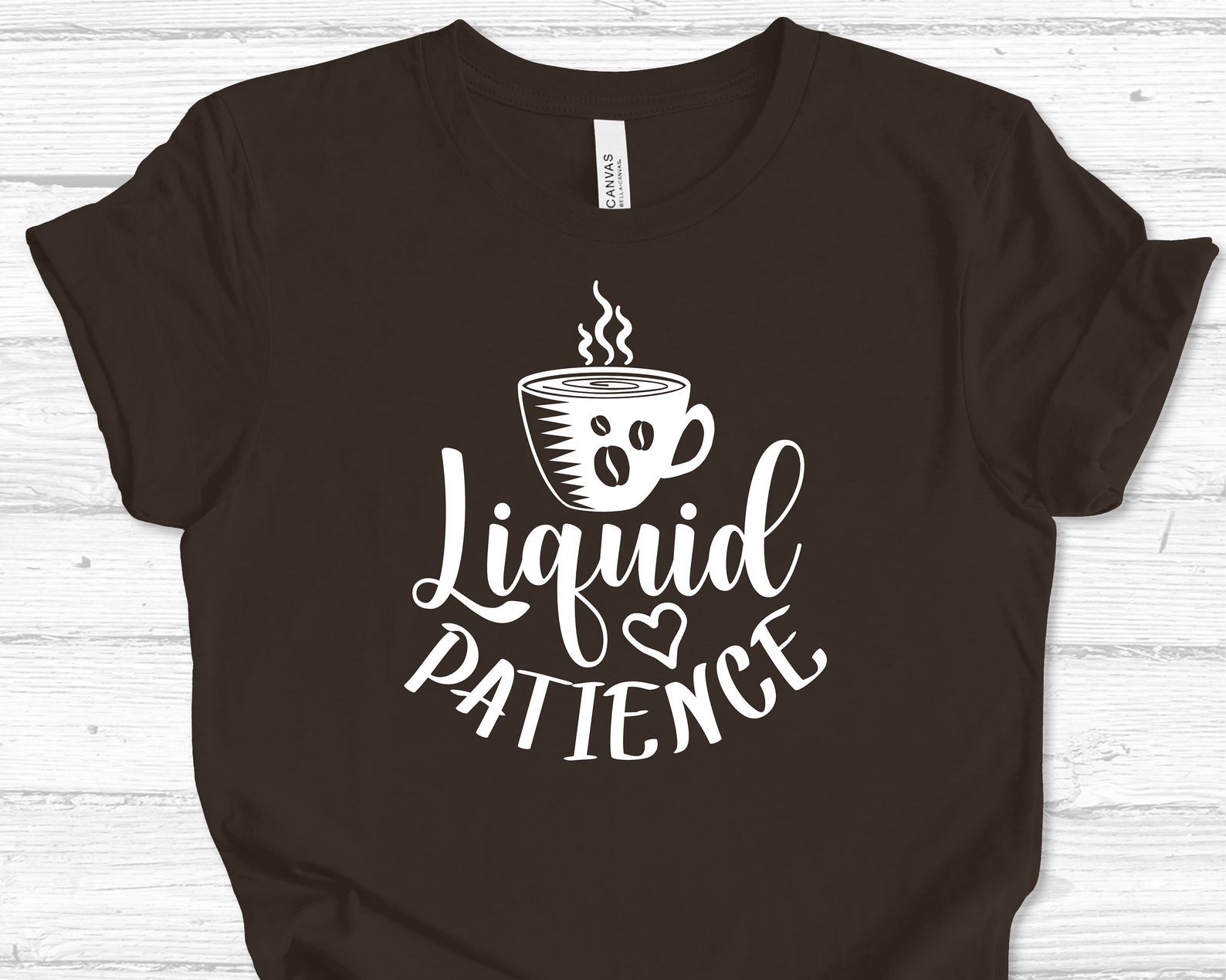Liquid Patience Svg, Coffee Svg, Png, Coffee Sayings Svg, Funny Coffee ...