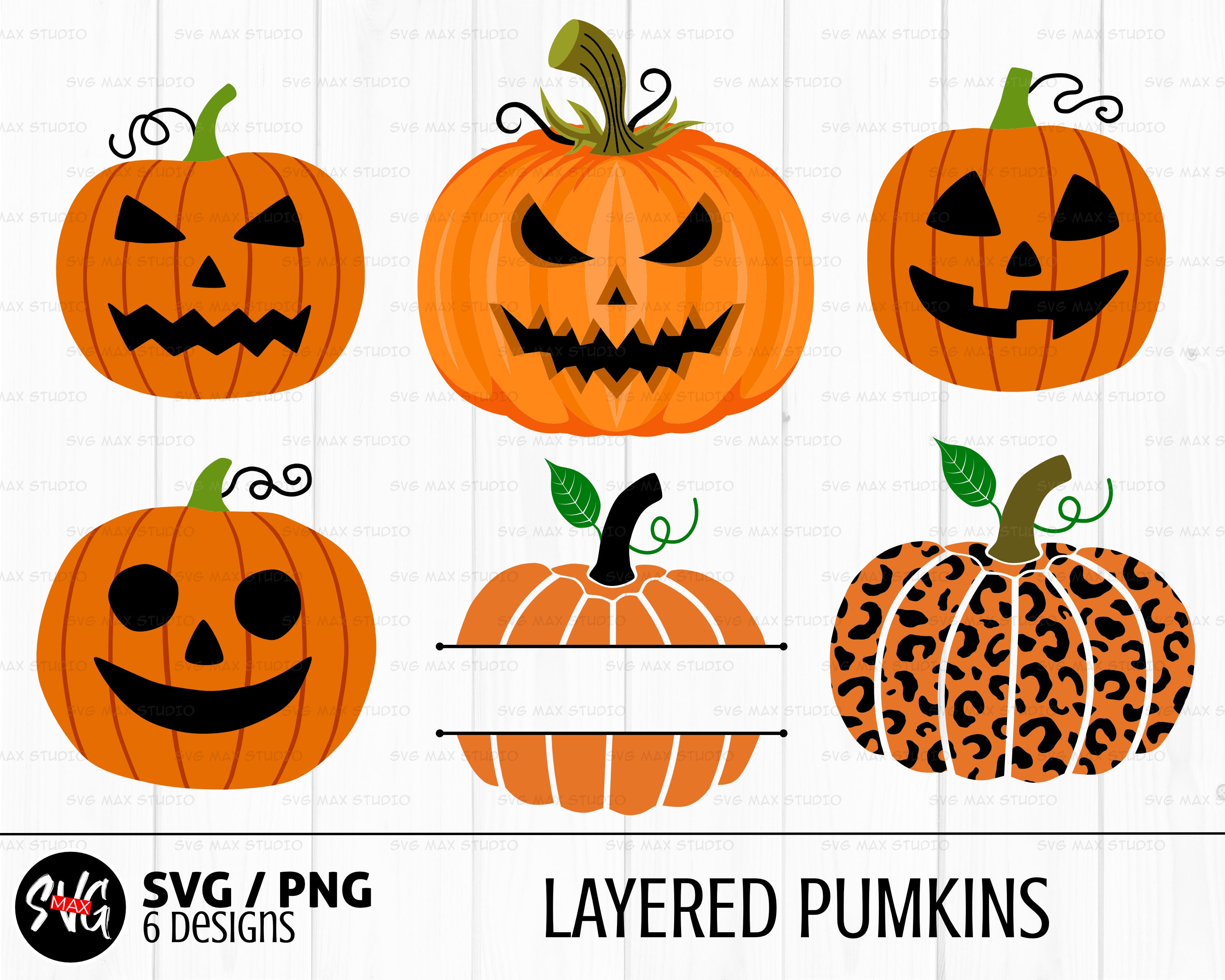 Pumpkin Svg Png Pumpkin Face Svg Halloween Svg Fall Svg - Etsy