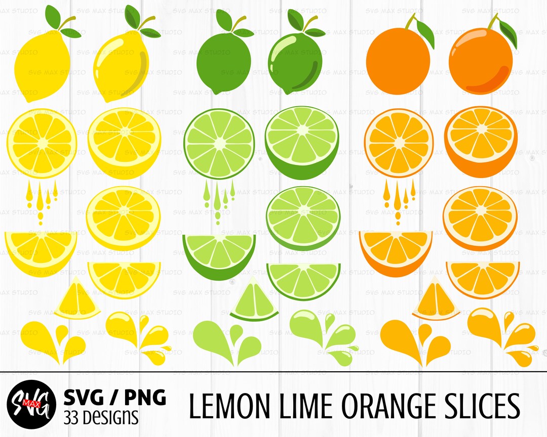 Lemon Svg Png Lime Svg Orange Svg Lemonade Svg Fruit Svg - Etsy Canada