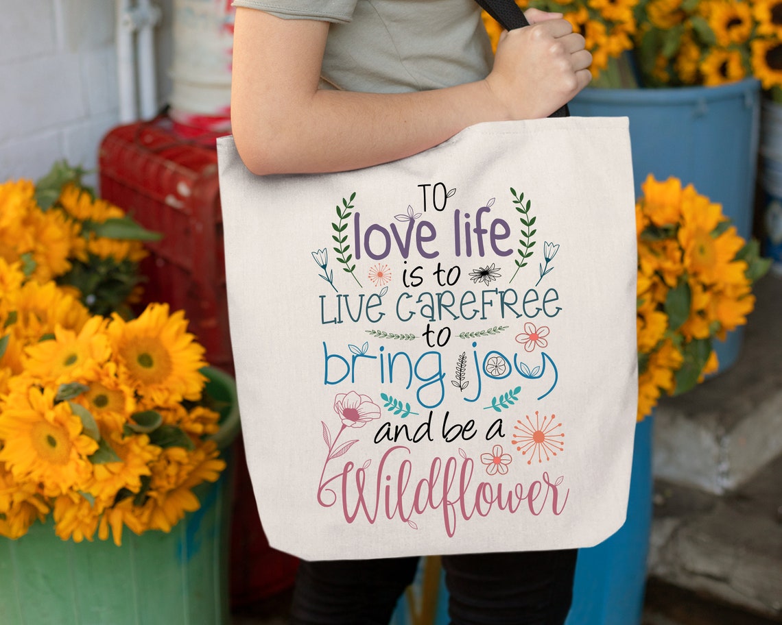 To Love Life Svg, Mental Health Svg, Joy Svg, Boho Svg, Positive Quote ...