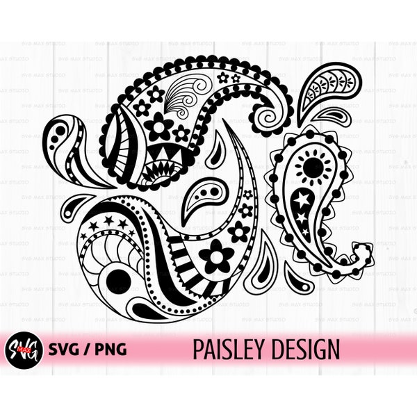 Paisley Stencil - Etsy