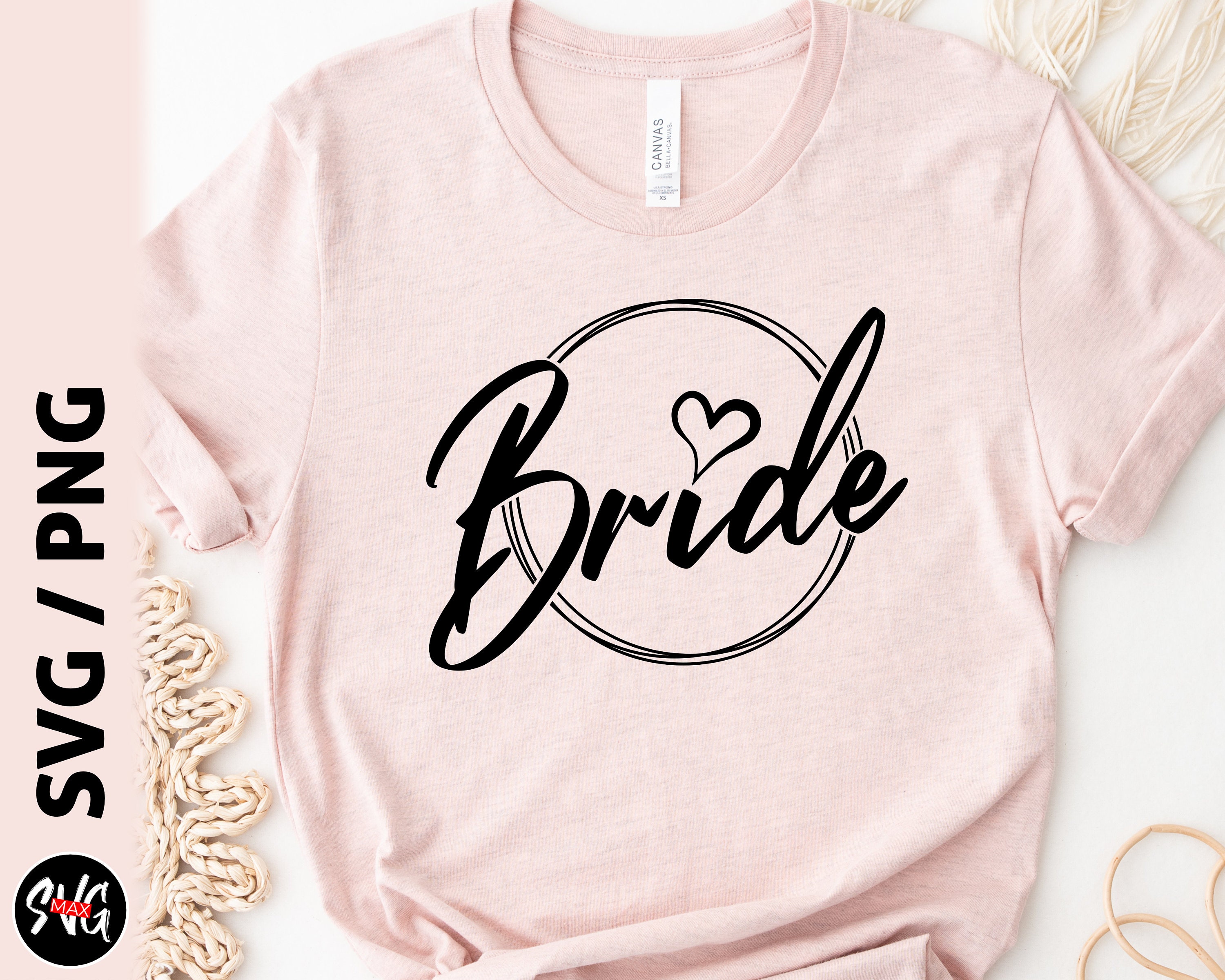 Bride Svg Bundle Wedding Svg Marriage Svg Bridal Party - Etsy