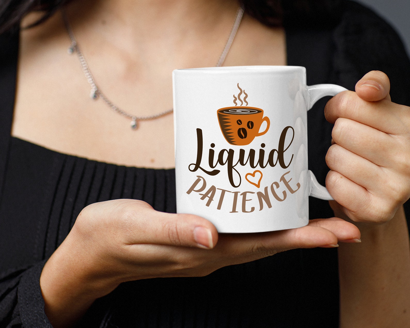 Liquid Patience Svg, Coffee Svg, Png, Coffee Sayings Svg, Funny Coffee ...