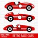 Retro Race Car Svg Bundle, Drag Racing Svg, Vintage Race Car Svg ...
