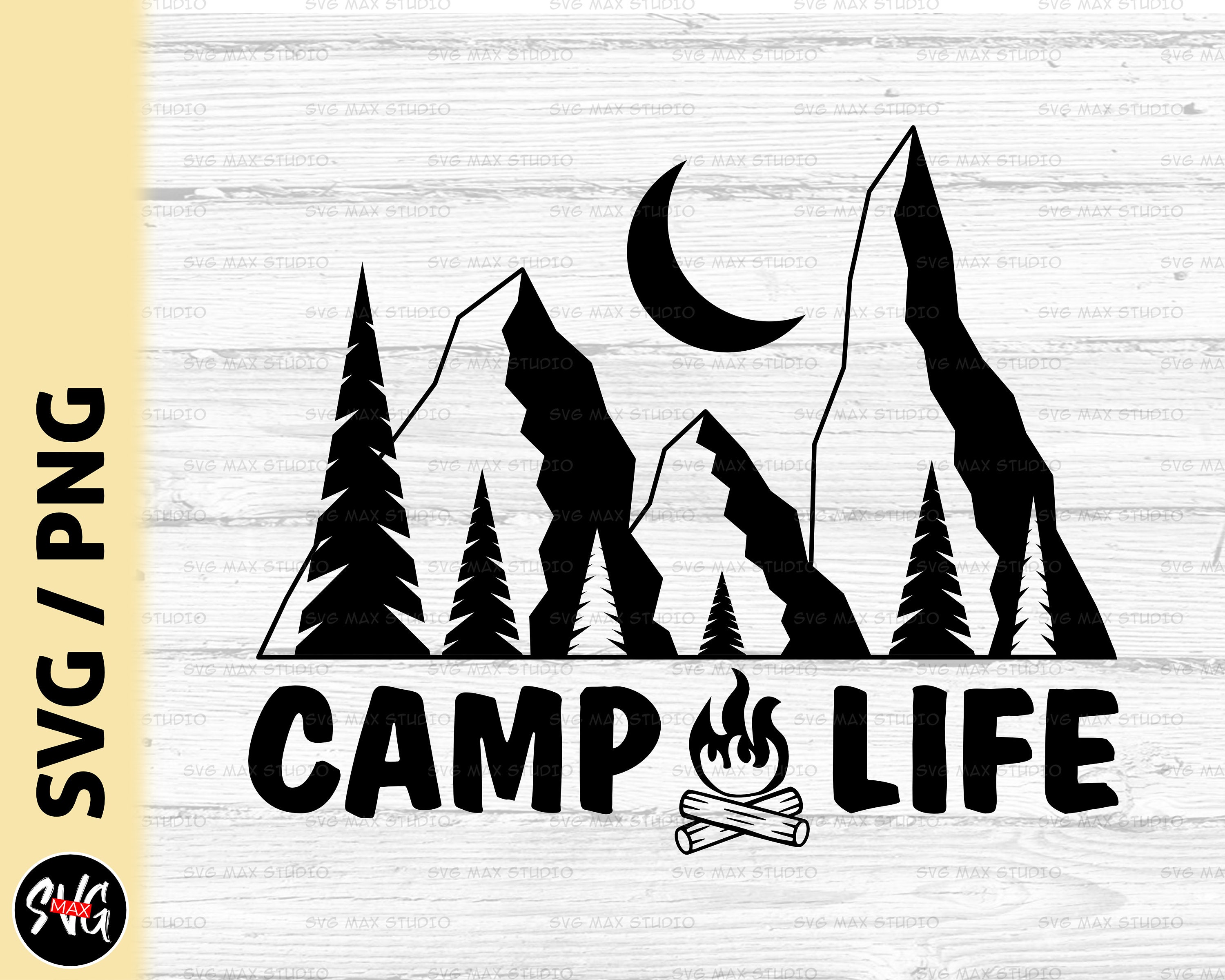 Camp Life Svg Png Camping Shirt Svg Camping Svg Campfire - Etsy