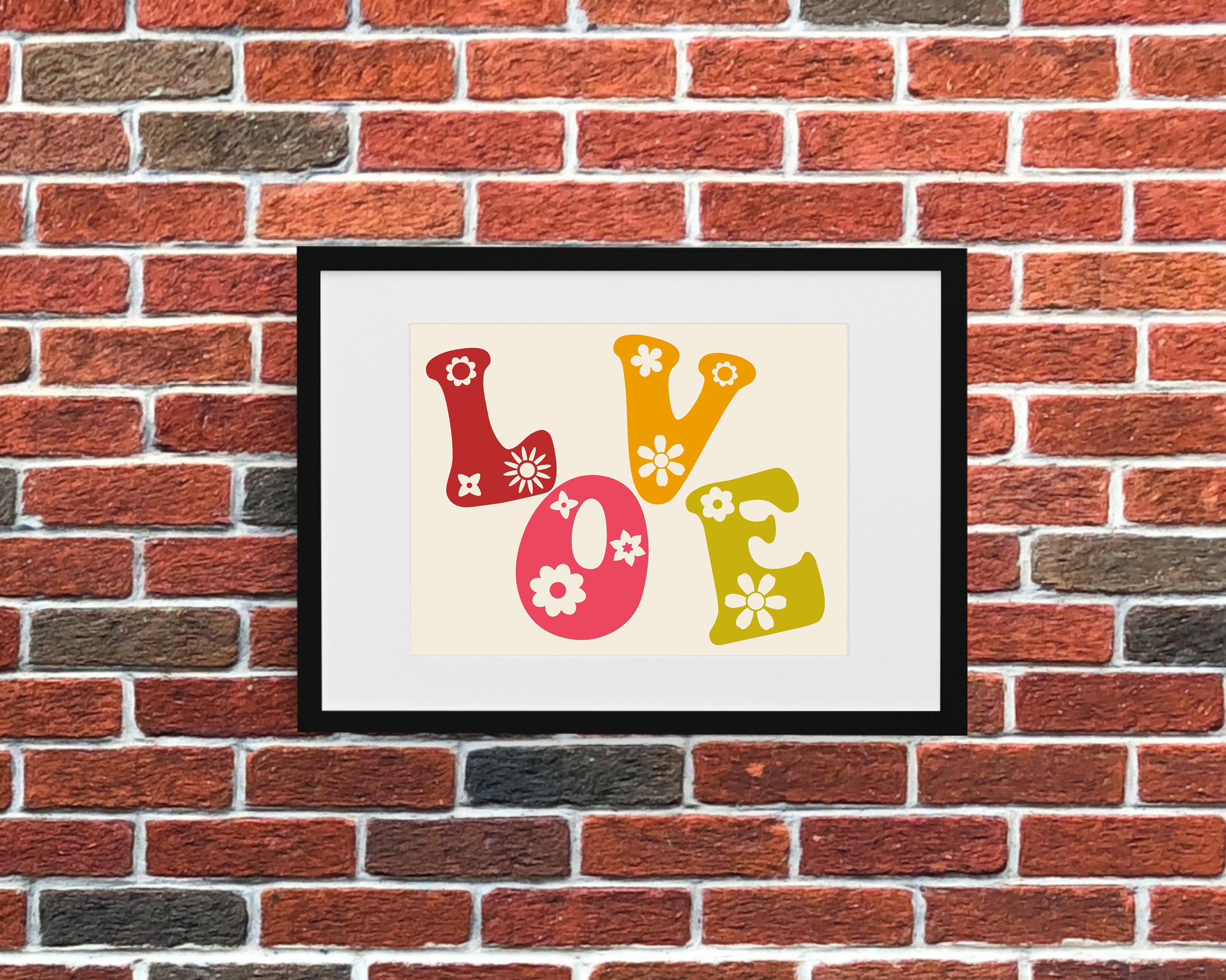 Groovy Font Svg, Png, Floral Alphabet Svg, Retro Alphabet, Groovy ...
