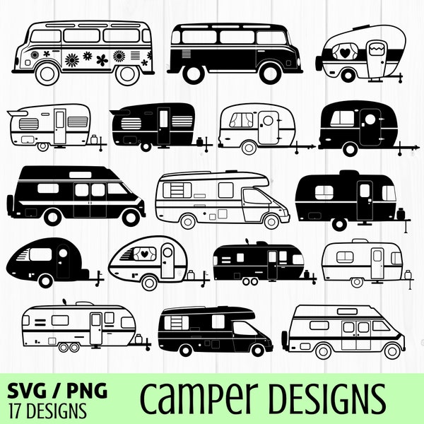 Retro Camper - Etsy