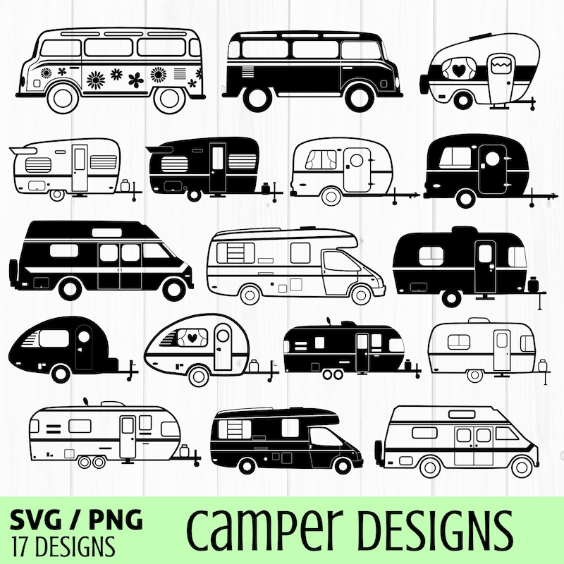 Camper Svg - Etsy