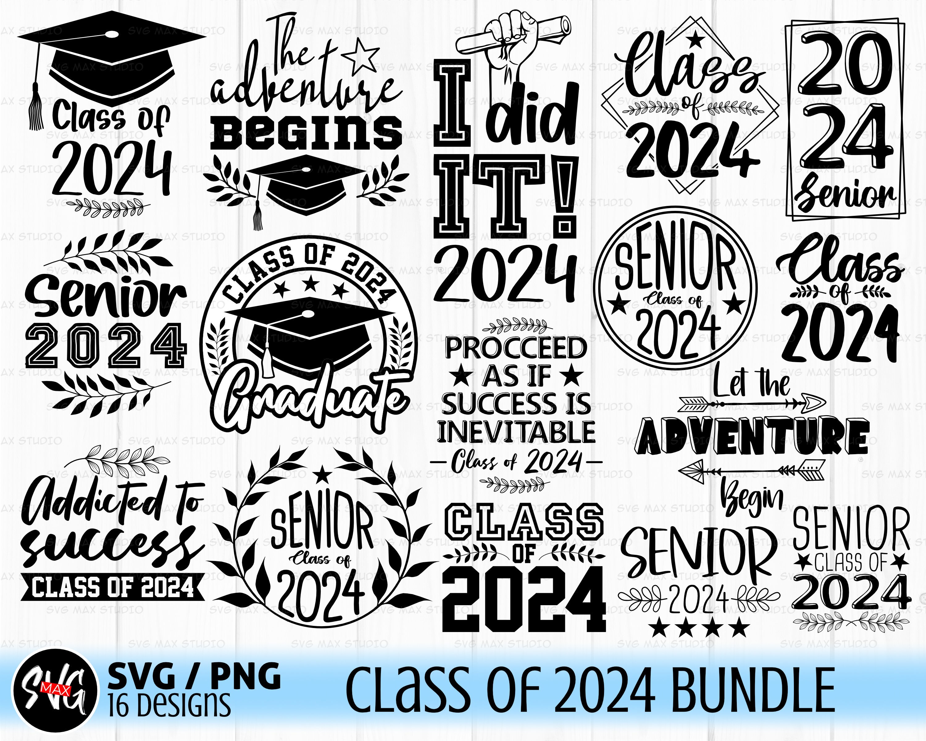 Class of 2024 Svg Png Senior Class 2024 Svg Graduation Svg - Etsy UK