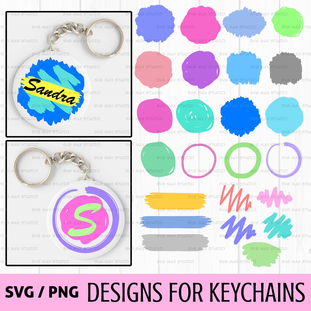 Keychain Svg, Brush Stroke Svg, Keychain Pattern Svg, Paint Stroke Svg ...
