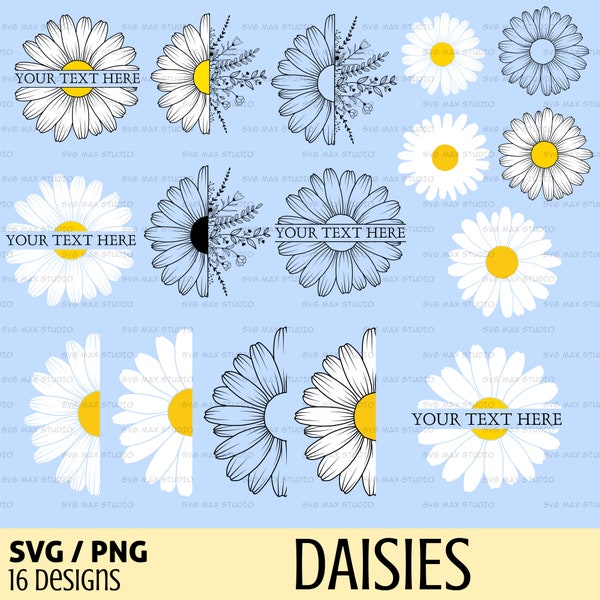 Daisy Svg - Etsy