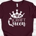 Craft Queen Svg, Png, Crafting Svg, Funny Crafting Shirt Svg, Craft ...