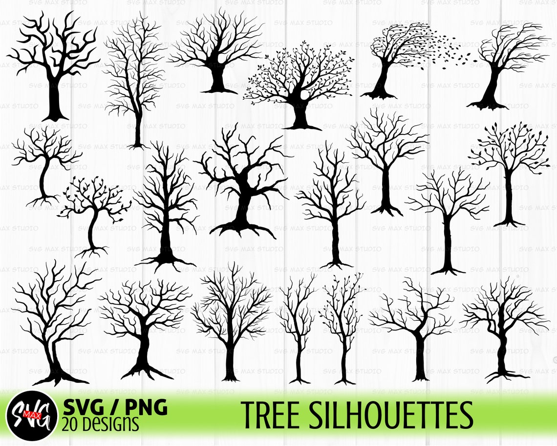 Tree Svg Bundle Woodland Svg Png Forest Svg Bundle Camping - Etsy