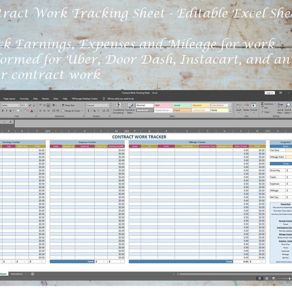 Income and Expense Log - Etsy