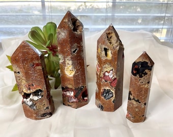 Red Fox Crater Agate - Etsy