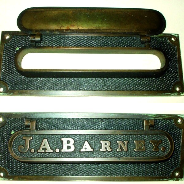 Antique Mail Slot - Etsy