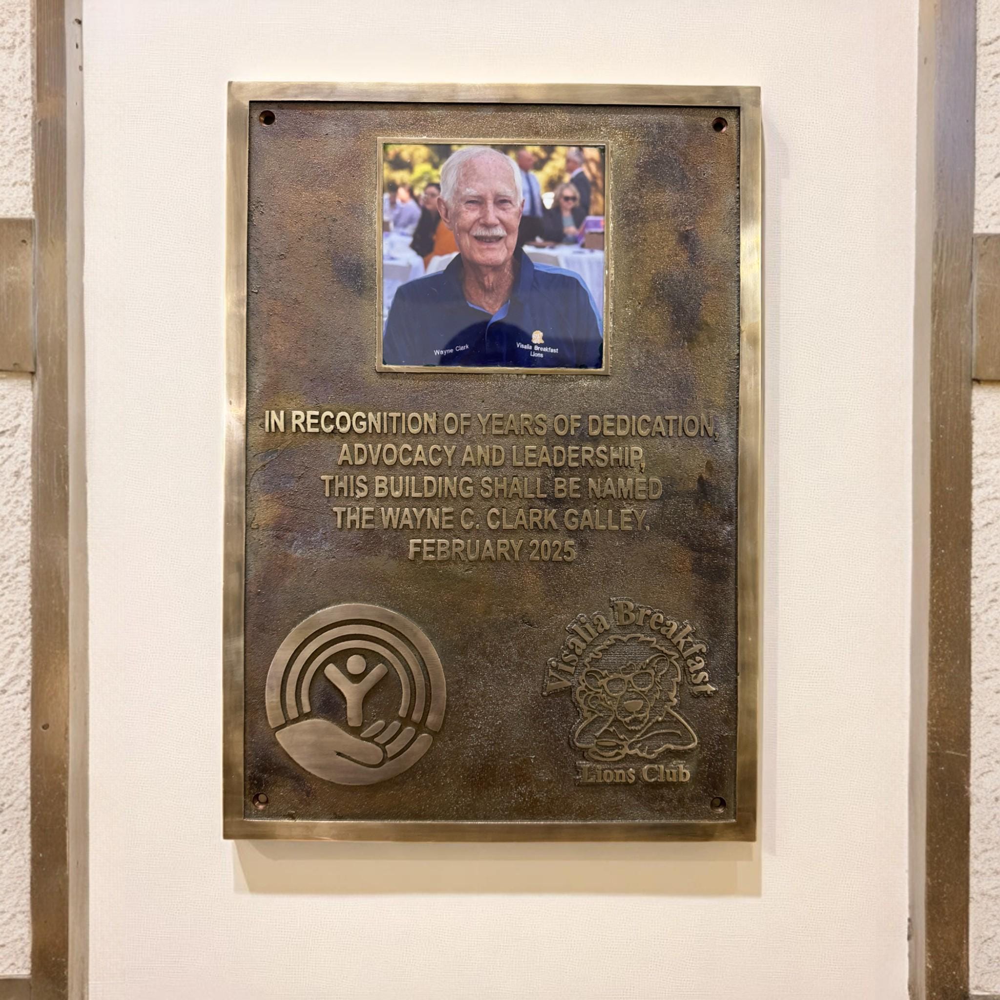 Customized Bronze Memorial Plaque With Photo - Personalized Dedication ...