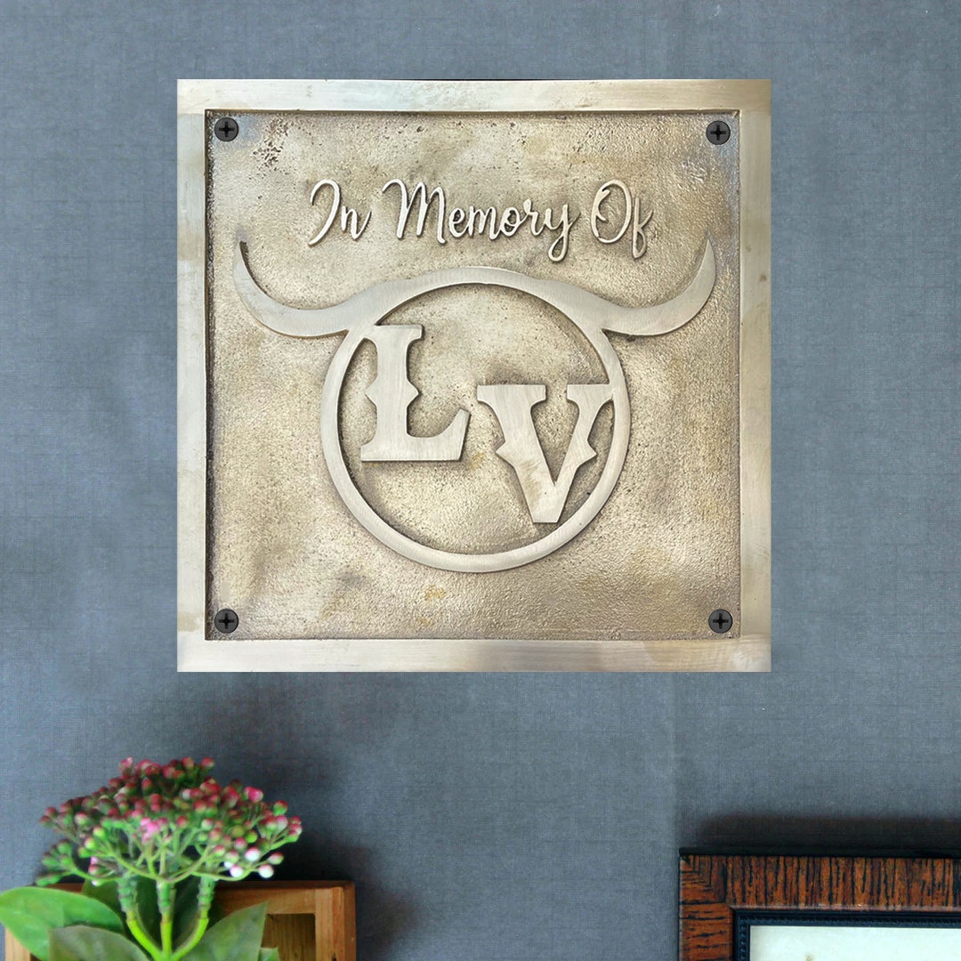 Customized Brass Door Sign Custom Logo Plaques Custom - Etsy