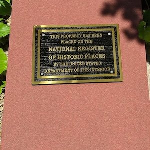National Register of Historic Places Plaque | Cast Brass Sign ...