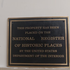 National Register of Historic Places Plaque | Cast Brass Sign ...