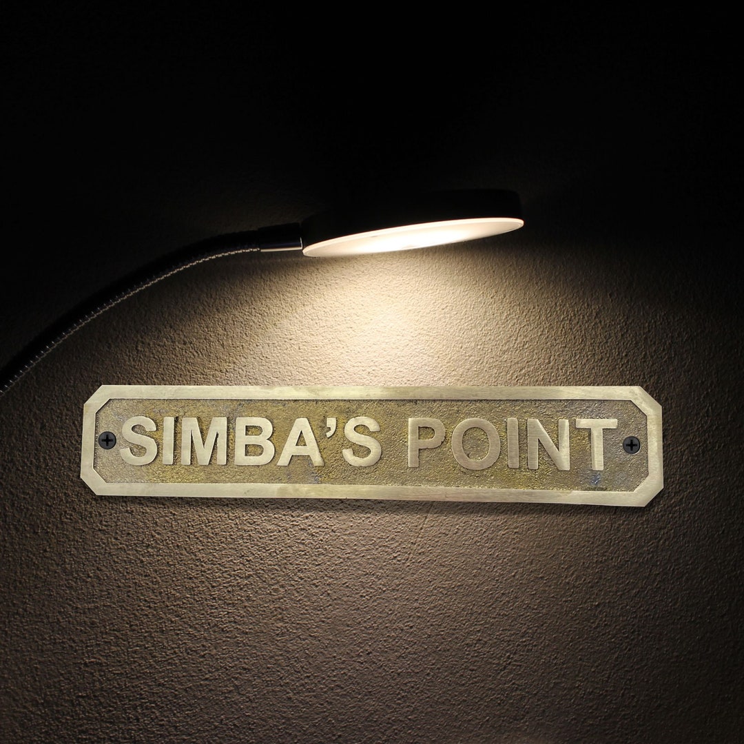 Fully Customize Sign Custom Name Plaques Informational Signs ...