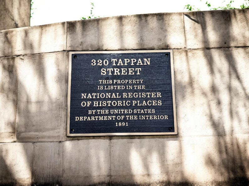 National Register Historic Homes Plaque | Cast Brass Building Marker ...