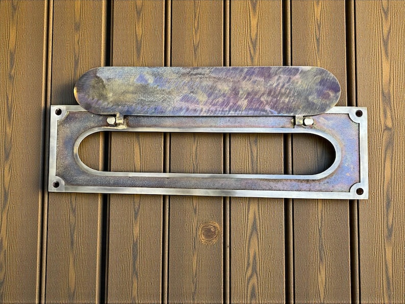 Cast Brass Customized Letter Mail Slot - Letter Box - Customized Sign ...