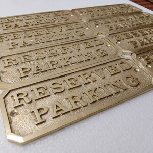 Custom Brass Family Name Plaque: Personalized Vintage Metal Brass Sign ...