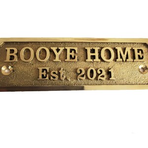 Customized Signs Brass Plaques Est Plaques Personalized Plaques Office ...