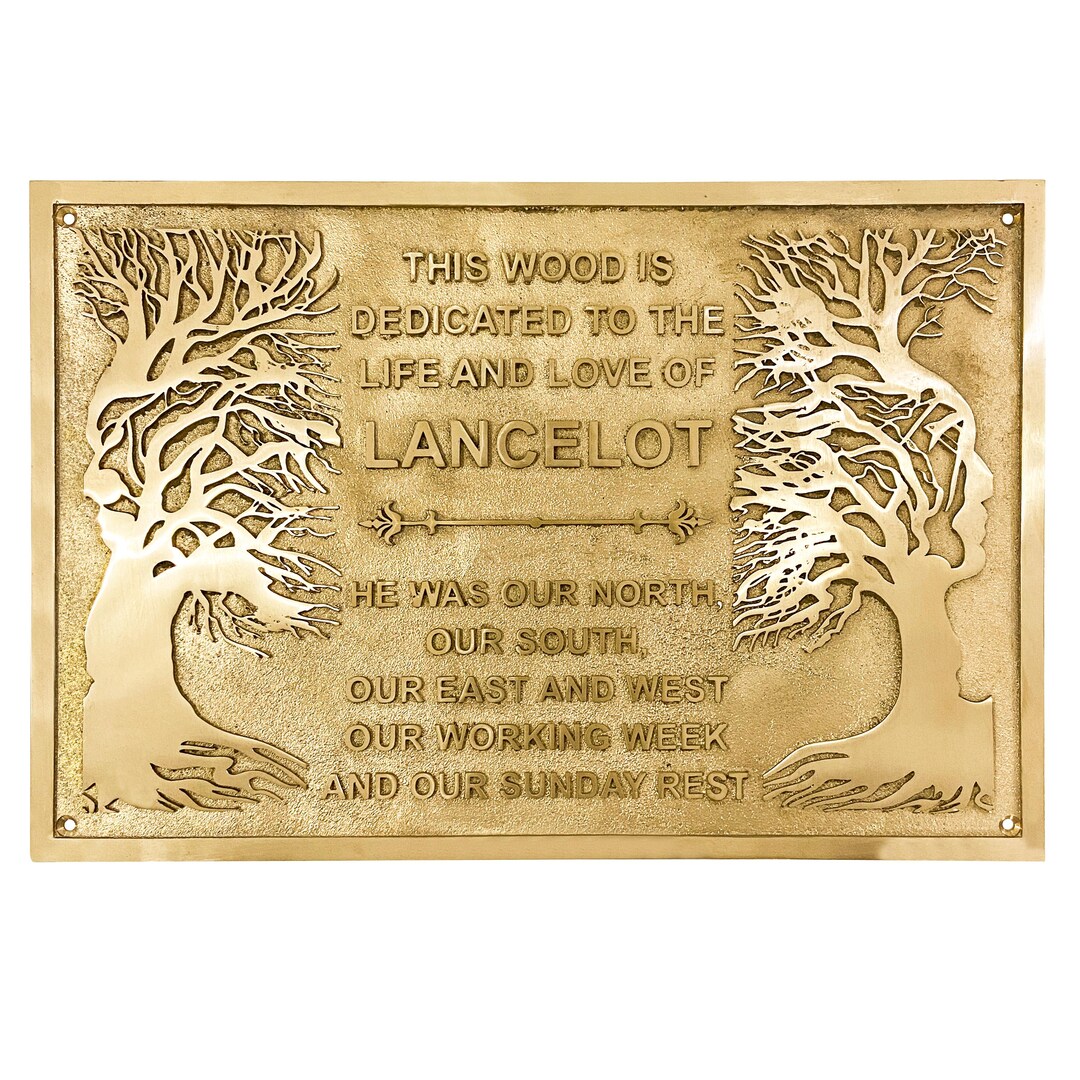 Memorial Plaques Dedication Plaques Engraved Plaque Dedication Plaques ...